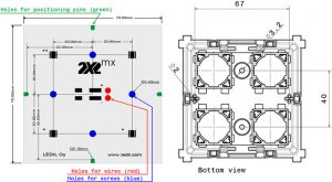 FLORENTINA-1, -2X2, -4X1 Assemblies and PCB Layouts - LEDiL