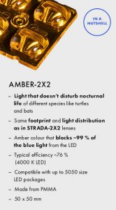 Create biologically sustainable lighting with LEDiL AMBER lenses - LEDiL